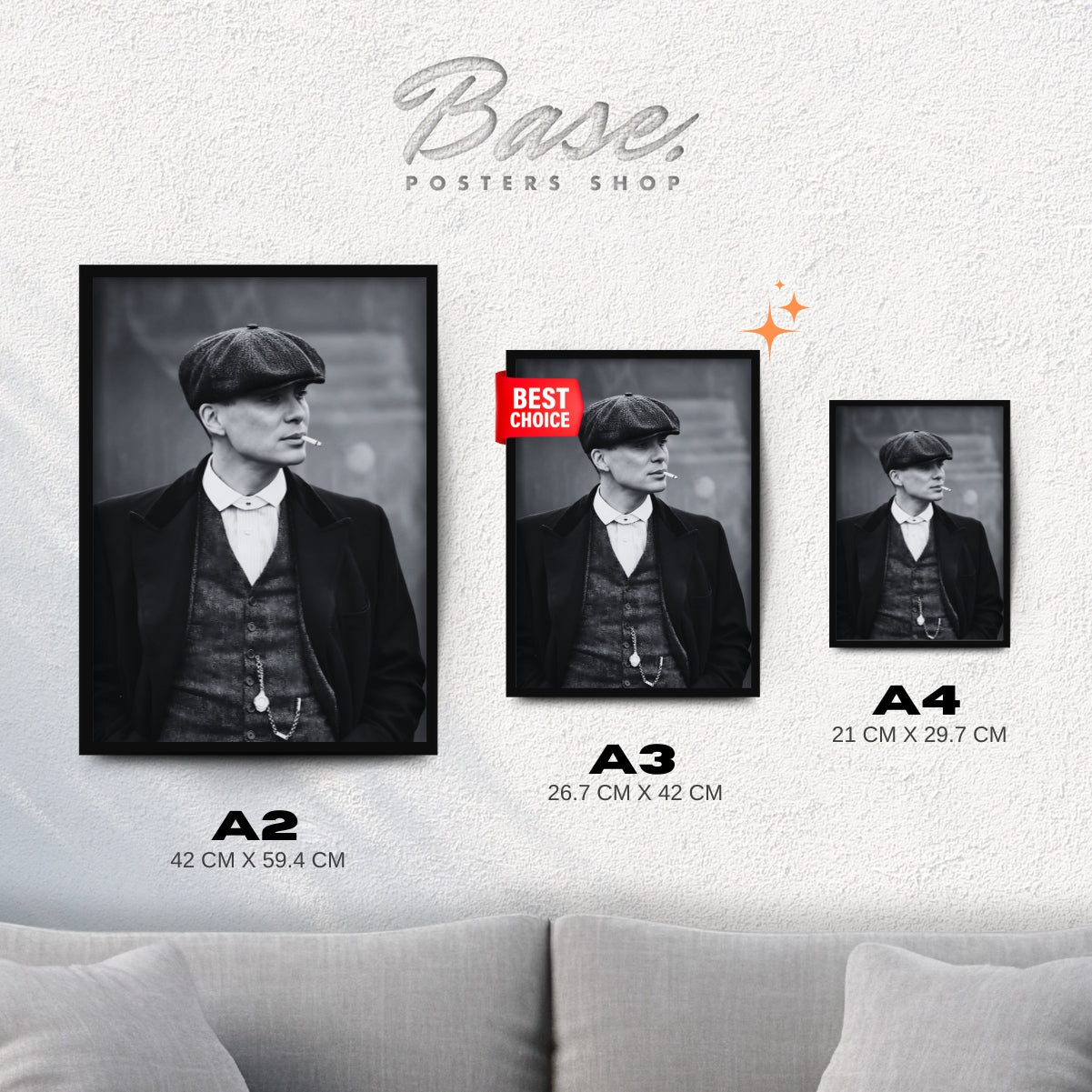 Peaky Blinders T. Shelby Portrait – Posters Base