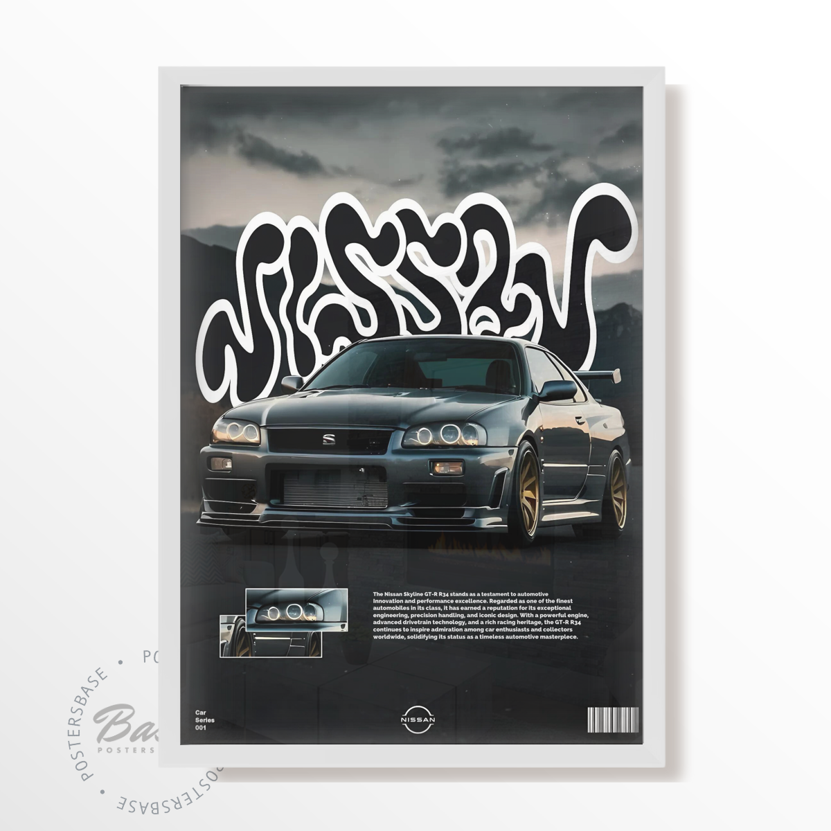 Nissan Skyline GT R R34 – Posters Base